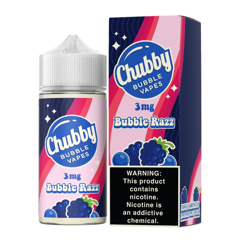 Chubby Bubble Vapes - Bubble Razz 100mL